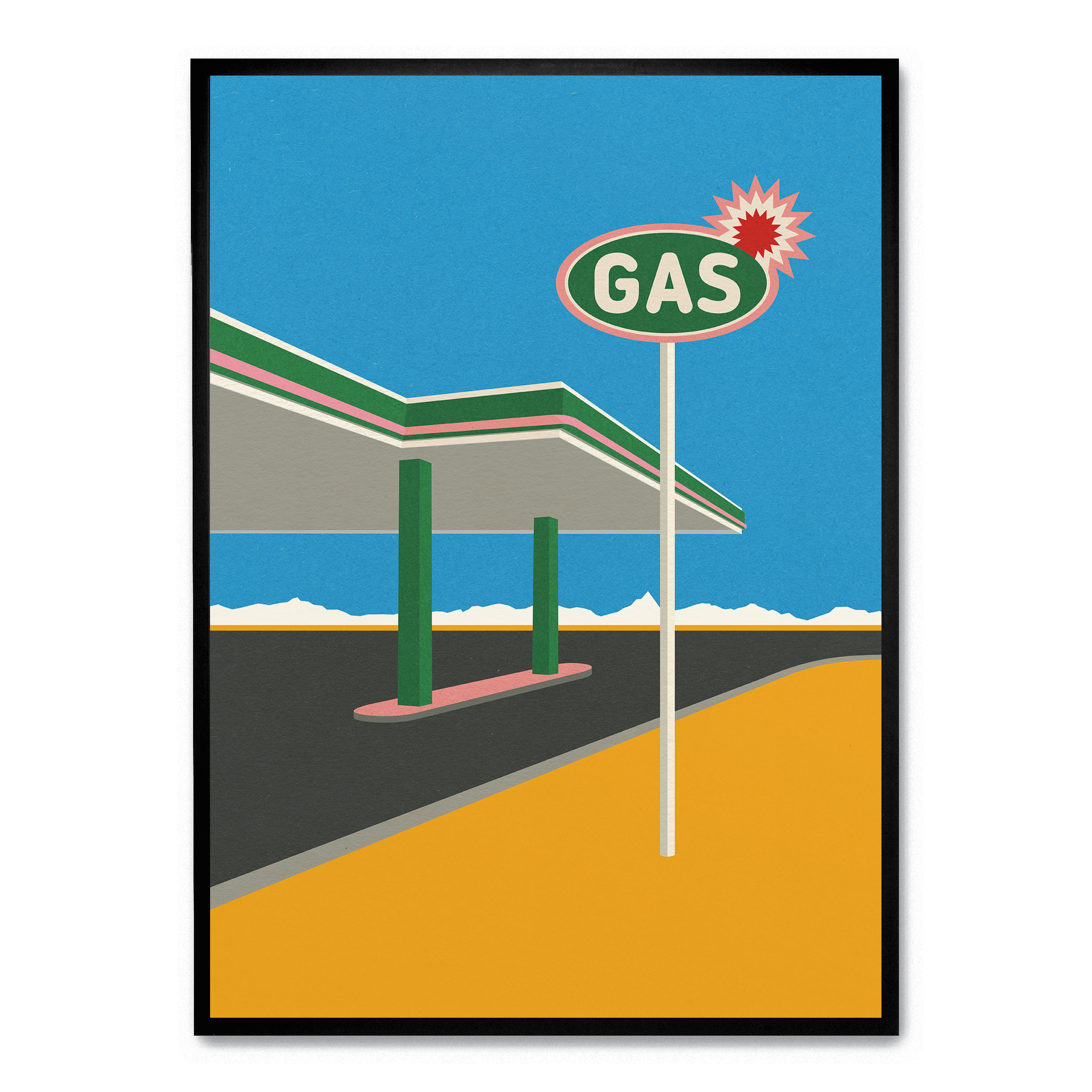 Spark Gas Station – POSTERA
