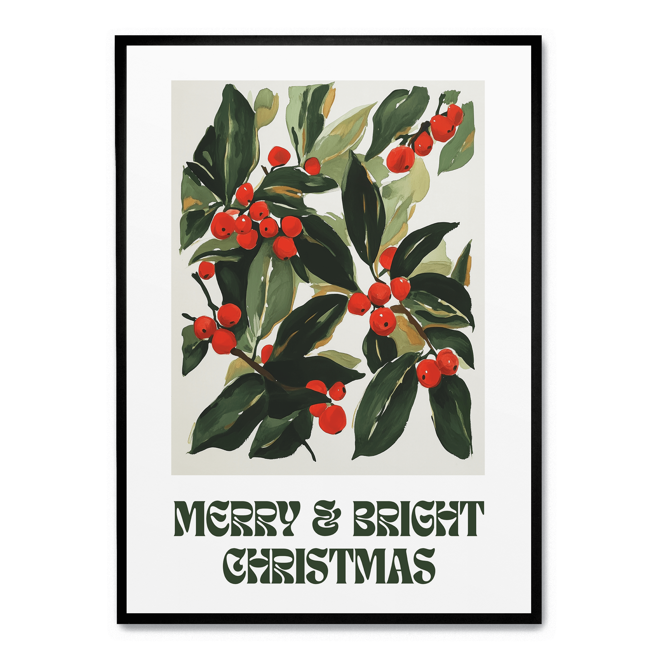 Merry And Bright Christmas – POSTERA
