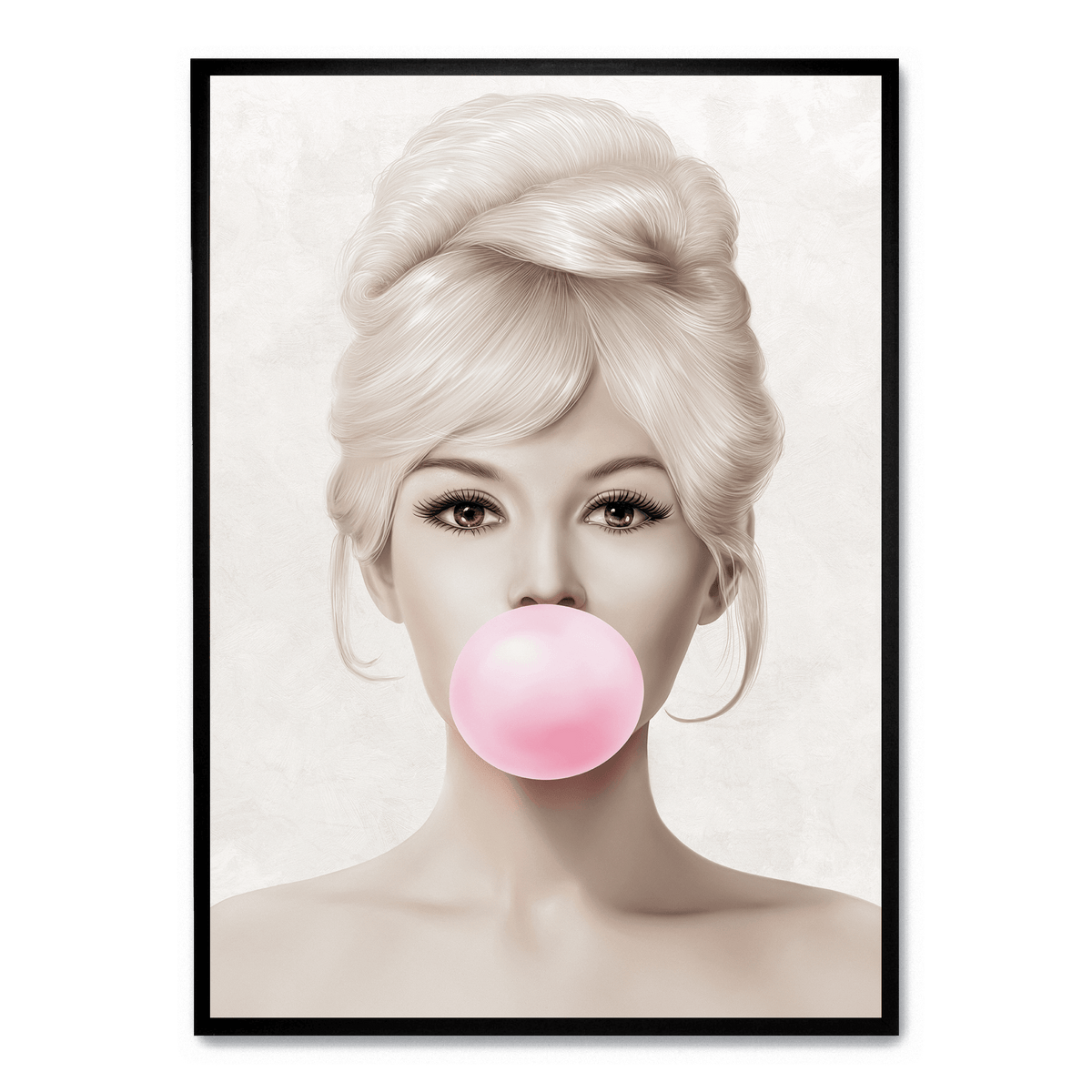 Brigitte Bardot Bubblegum Plakat | Postera.dk