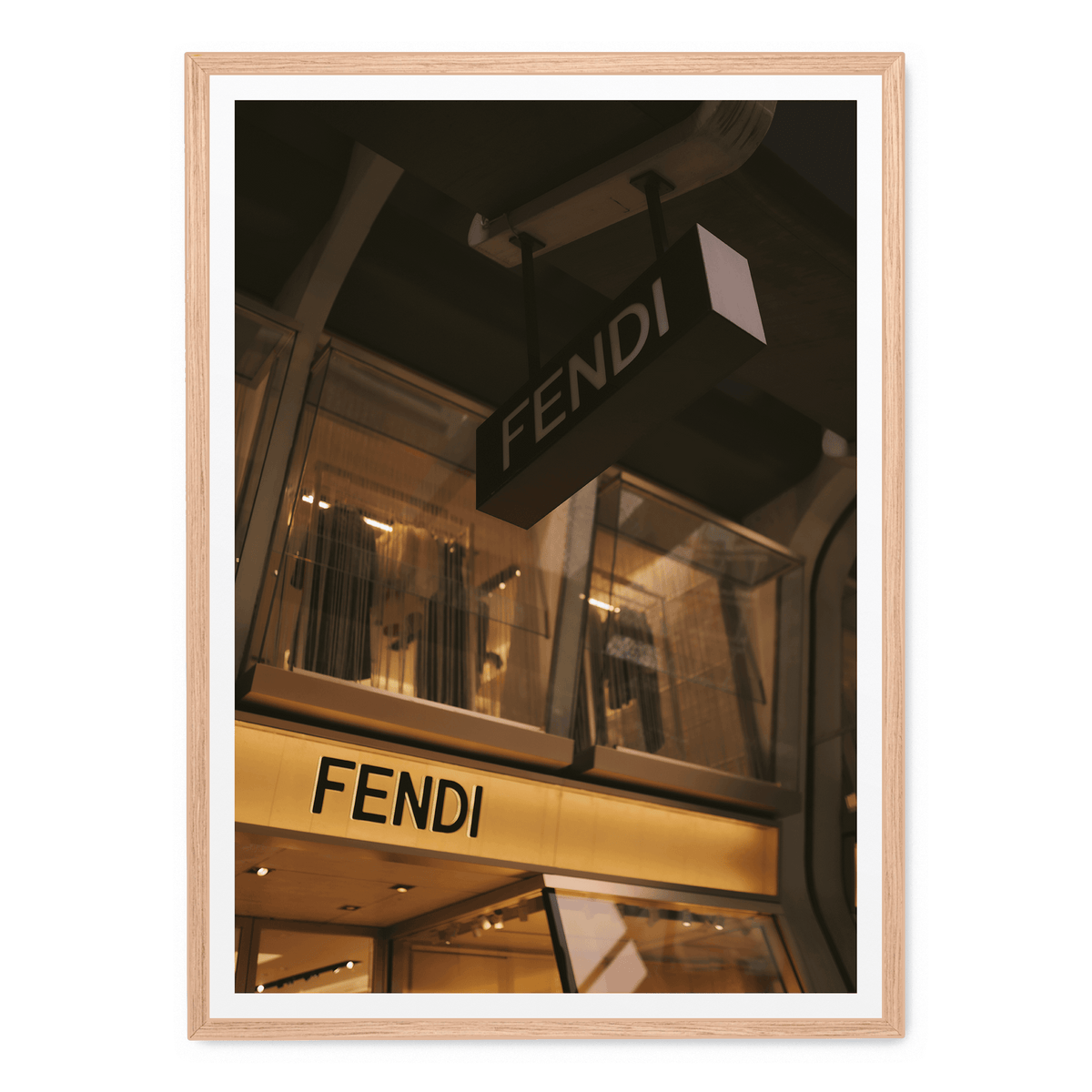 Fendi Sign Plakat | Postera.dk